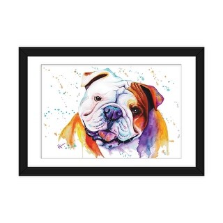 iCanvas "English Bulldog" by Lindsay Kivi - Bed Bath & Beyond - 37331706